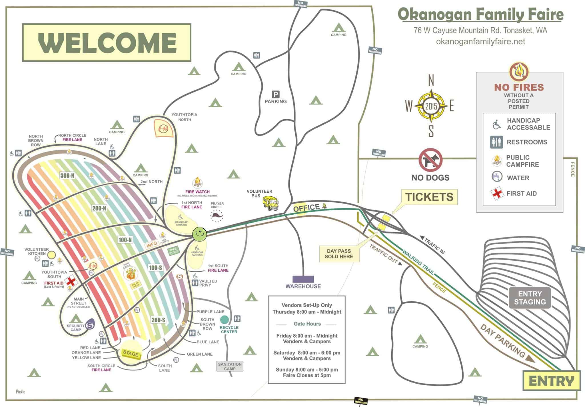 Maps - Okanogan Family Faire
